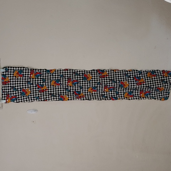 Accessories | Checker Board Pattern Scarf Wuth 192s Era Print Overlay ...